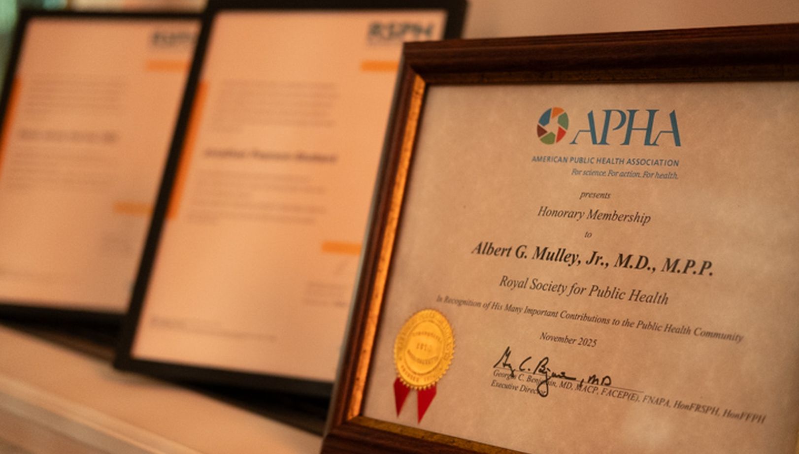 Key public health professionals receive honorary awards from RSPH | RSPH